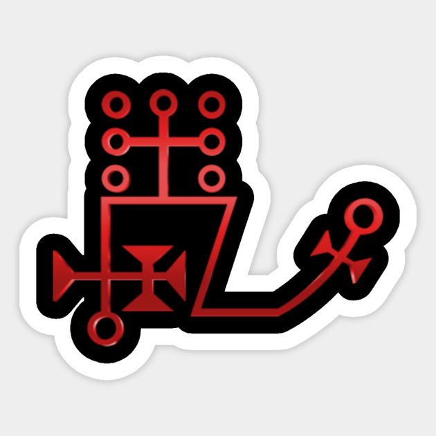 Duke Dantalion Sigil Modern Ars Goetia Demonic Seal of Dantalion in Red ... Duke Dantalion Sigil Modern Ars Goetia Demonic Seal of Dantalion in Red ...